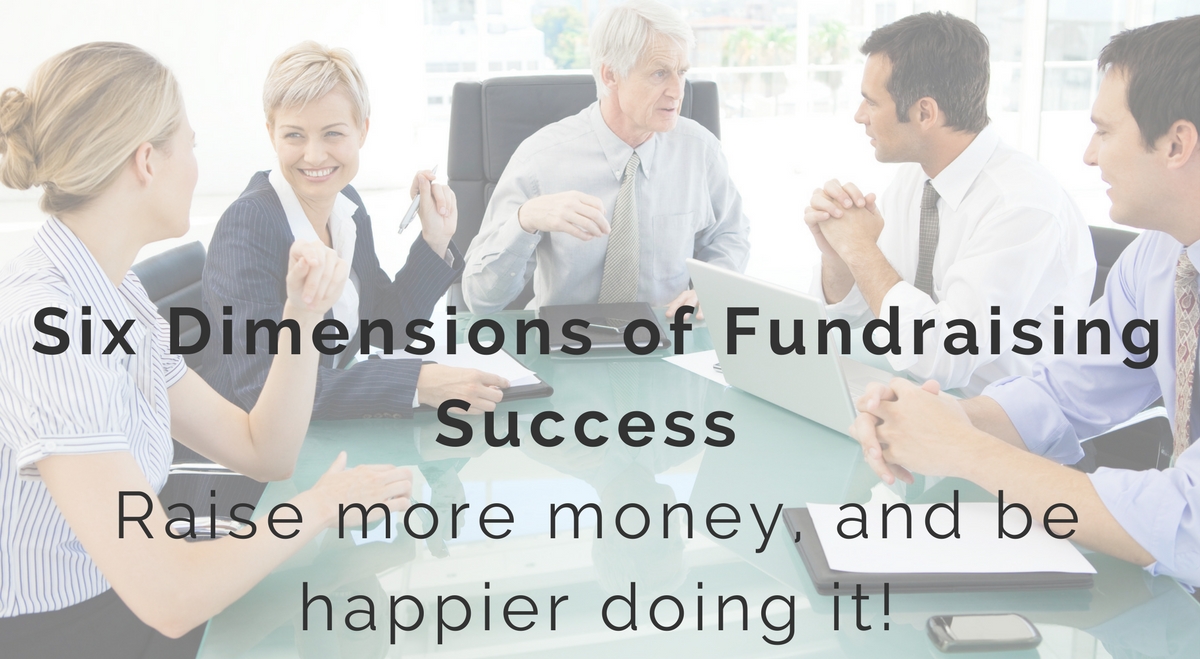 Six Dimensions of Fundraising Success Webinar